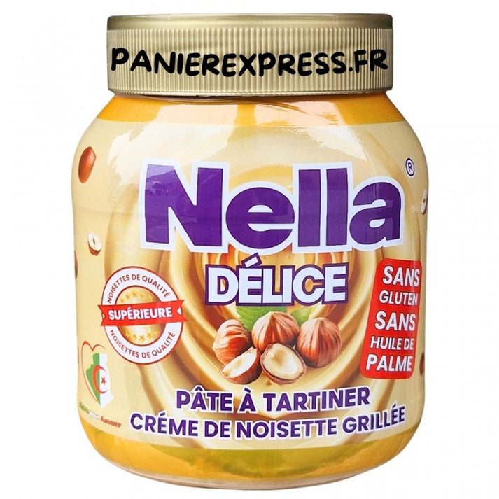 Nella Délice 700g – Pâte à tartiner noisette grillée – panierexpress.fr